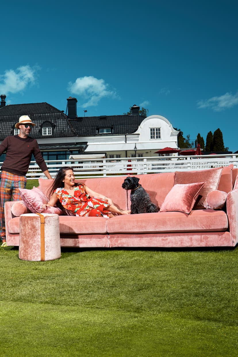 ANTILOPEN | Djup & skön dunfri soffa | SWEEF