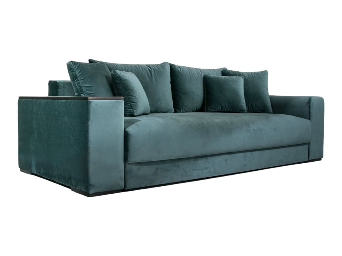 BJÖRNEN | Djup, snygg bäddsoffa med/utan divan i sammet eller ...