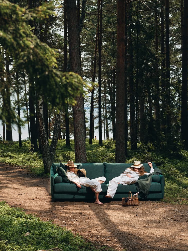 ANTILOPEN | Djup & skön dunfri soffa | SWEEF