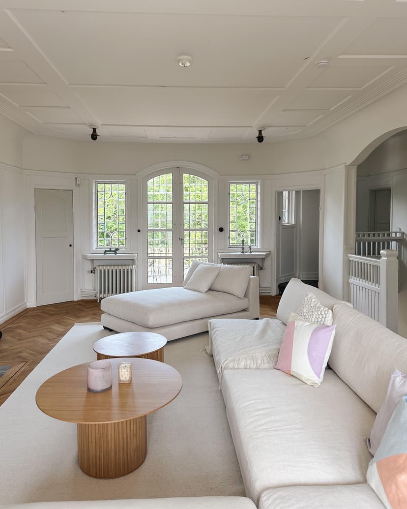 MAMMUTEN | Djup, skön modulsoffa i linne | SWEEF